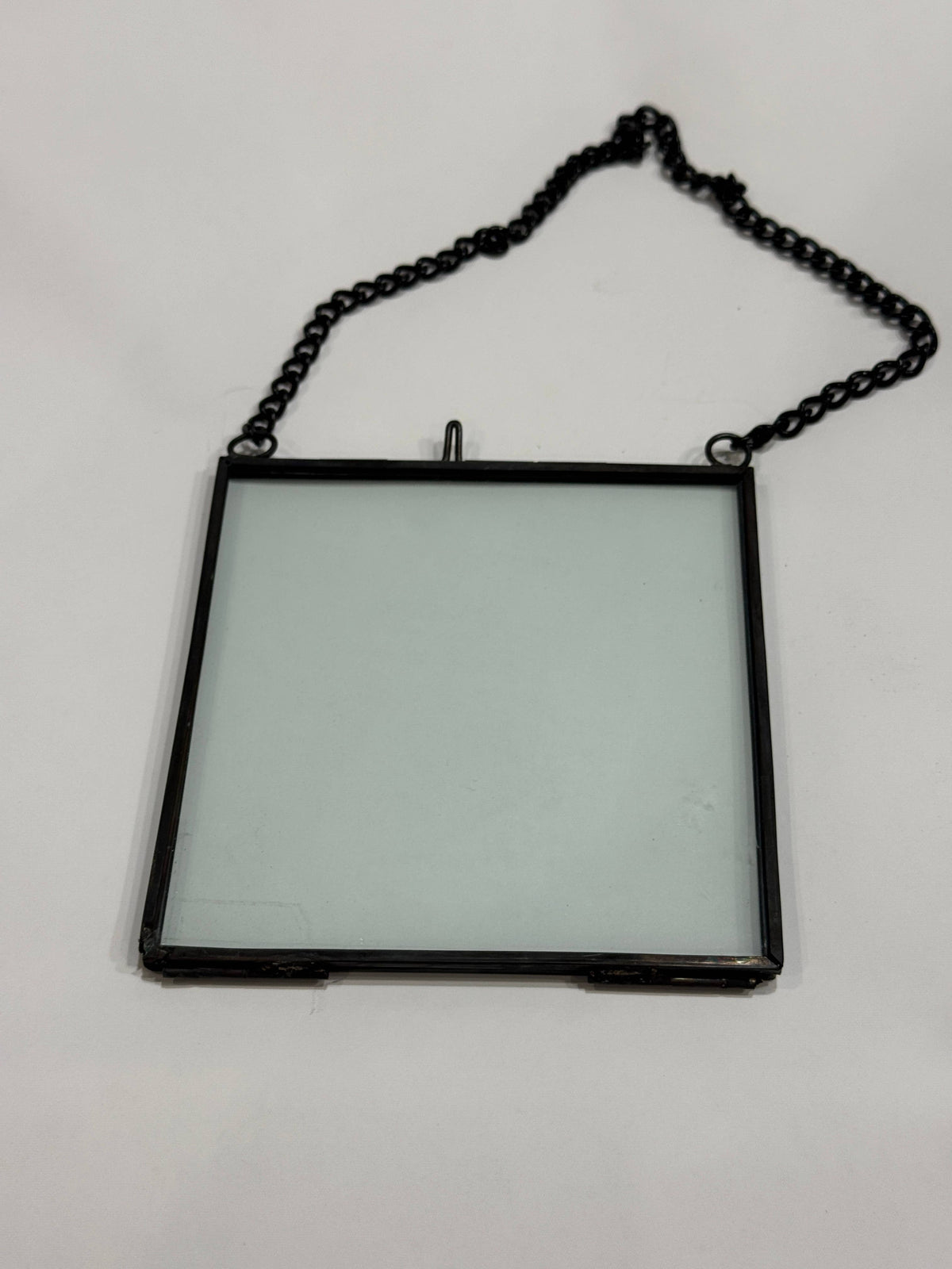 4" x 4" Black Zink Glass Frame – Chapel Farm Collection
