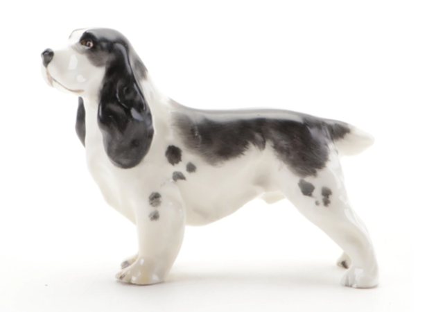 Estate Collection - Royal Doulton Bone China Springer Spaniel Figures ...